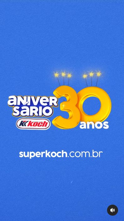 Sorteio Aniversário SuperKoch 30 anos: Concorra a Vales!