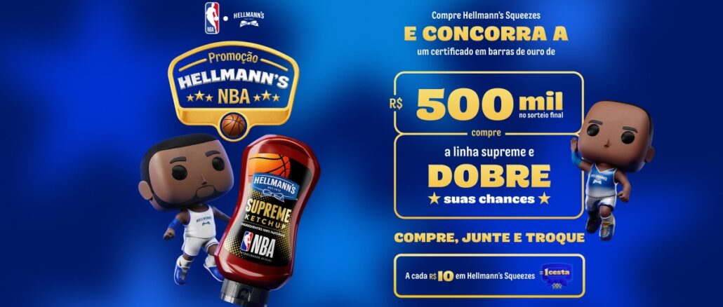 Promoção Hellmann's NBA 2026: saiba como participar