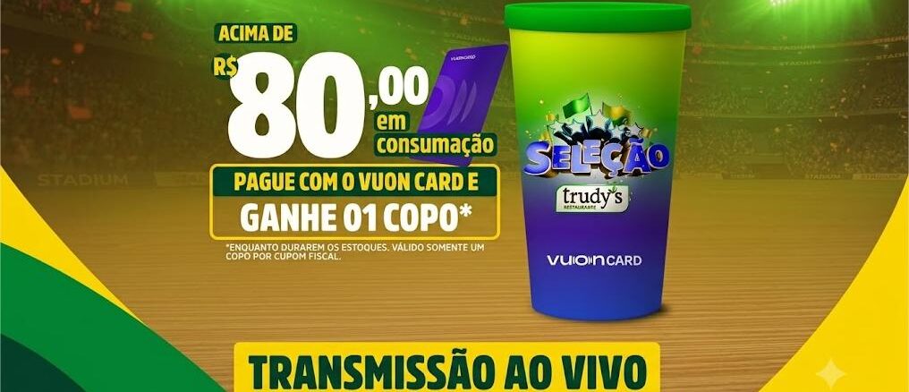Seleção Trudy's: como participar e retirar o copo